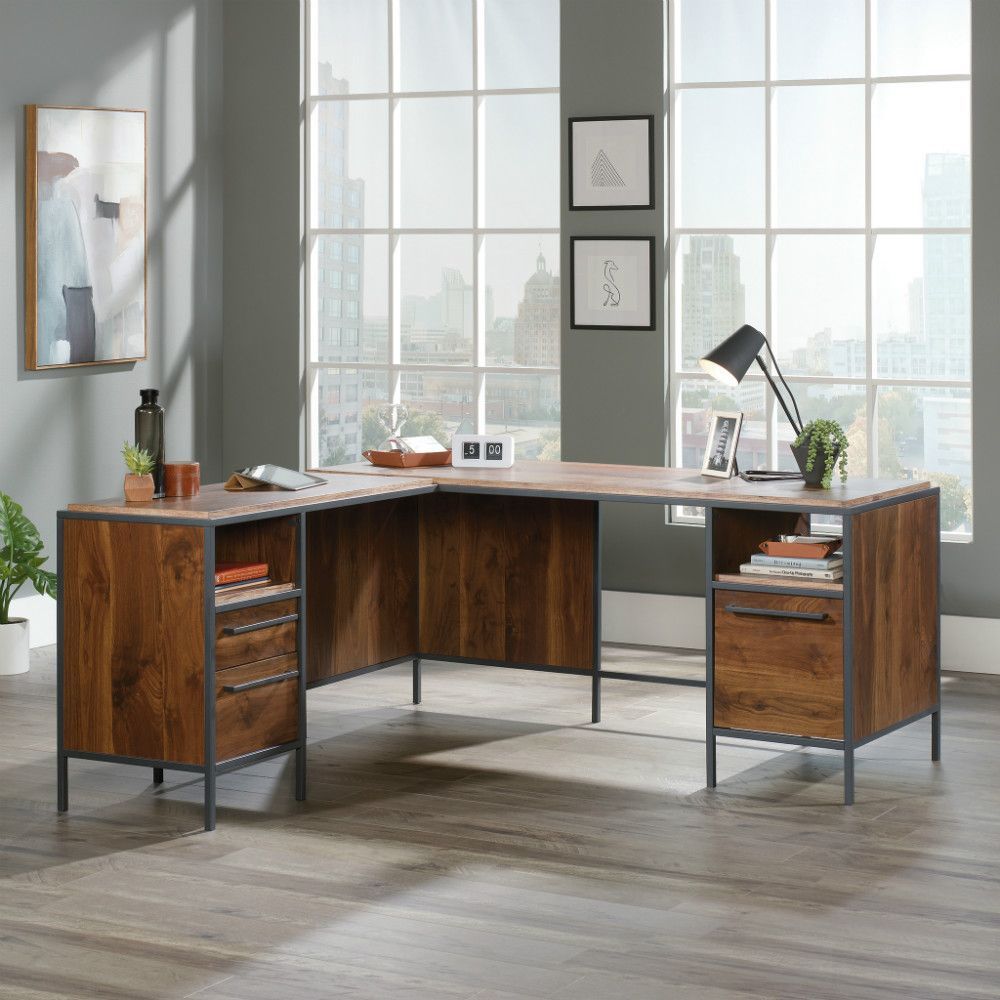 L desk in store store