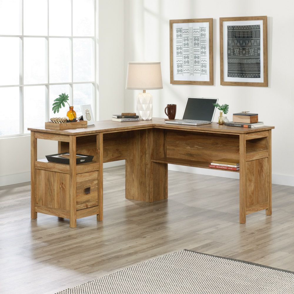 Cannery Bridge L Desk Mango