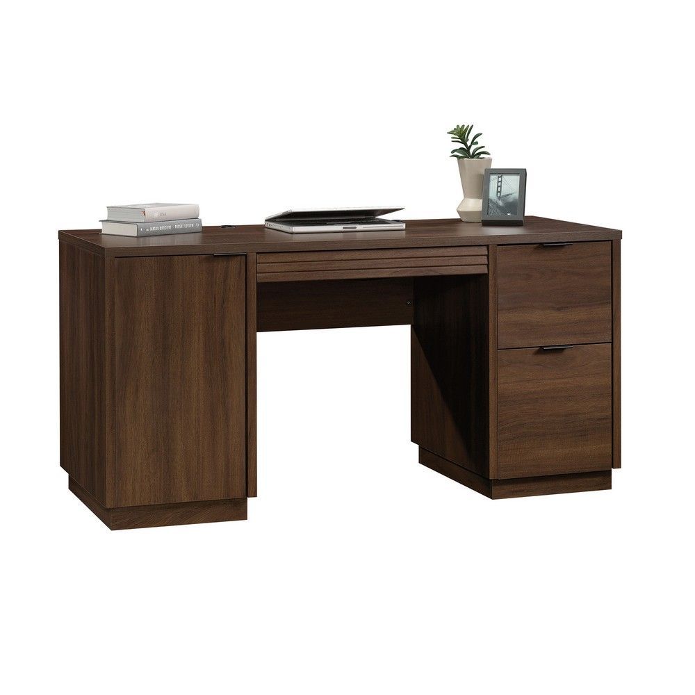 Englewood Computer Desk Spiced Mahogany